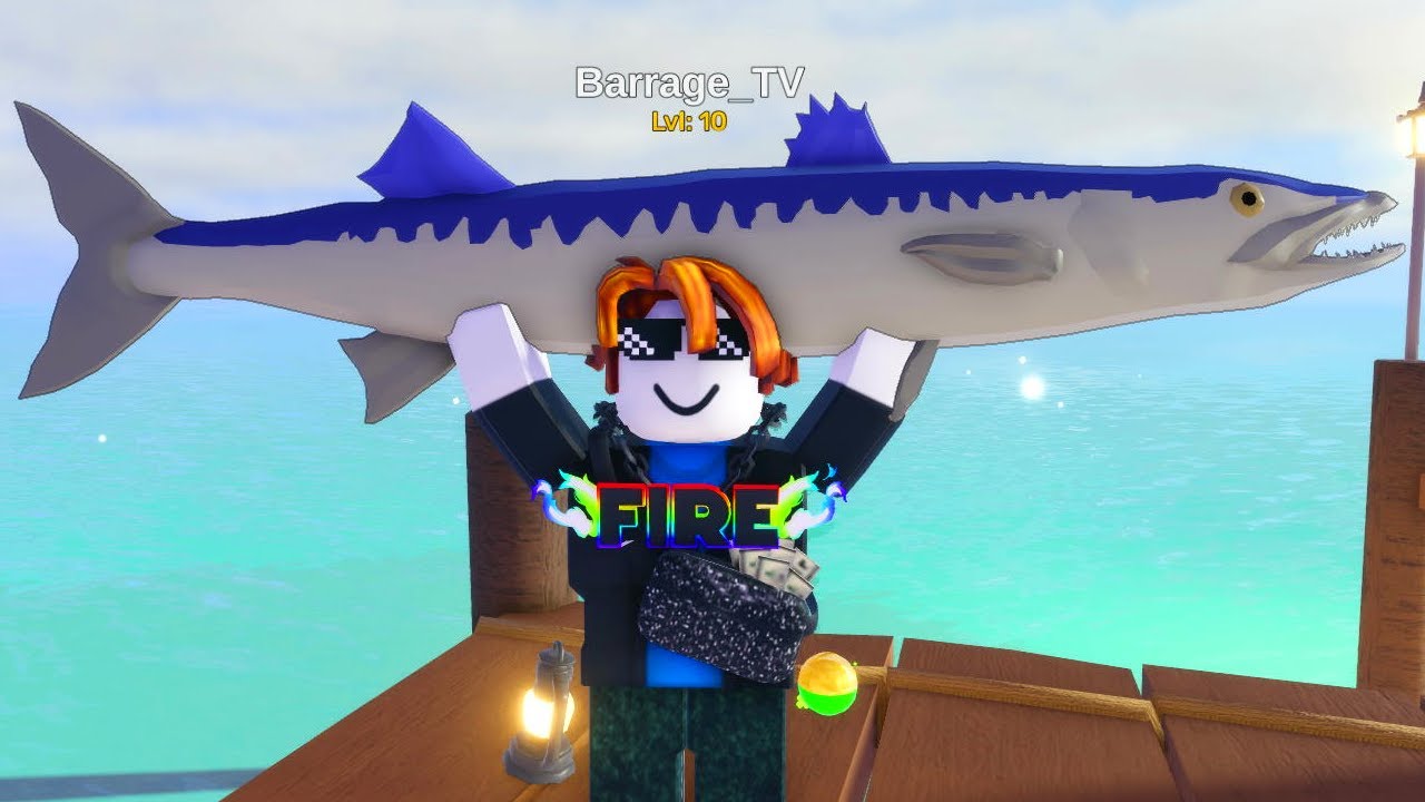 Roblox - I CAUGHT BARRACUDA FISH (Fish It!) - YouTube