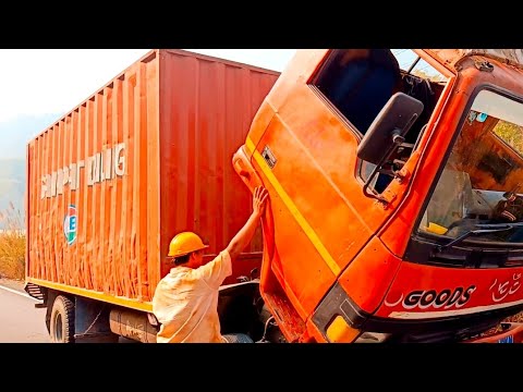 Eicher track long driving | Eicher track diesel 🥲 | आयशर ट्रक कावेरी ...