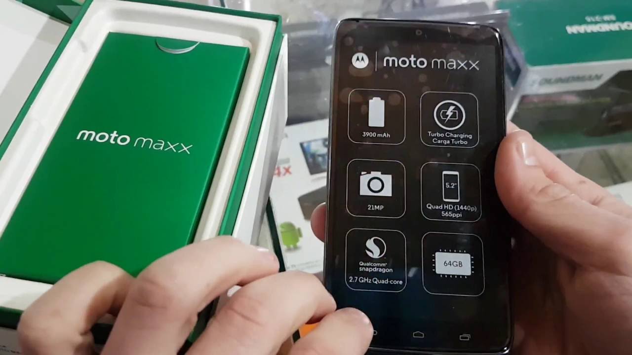 MOTOROLA MOTO MAXX, DESEMPAQUETADO E IMPRESIONES! (unboxing español ...