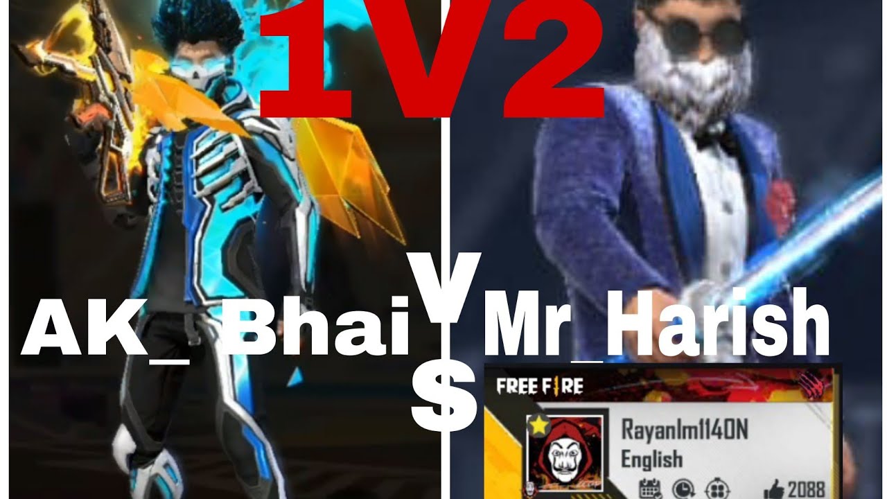 AK Bhai VS 2 hero kar 😱😱😱😱#freefire #freefirememes - YouTube