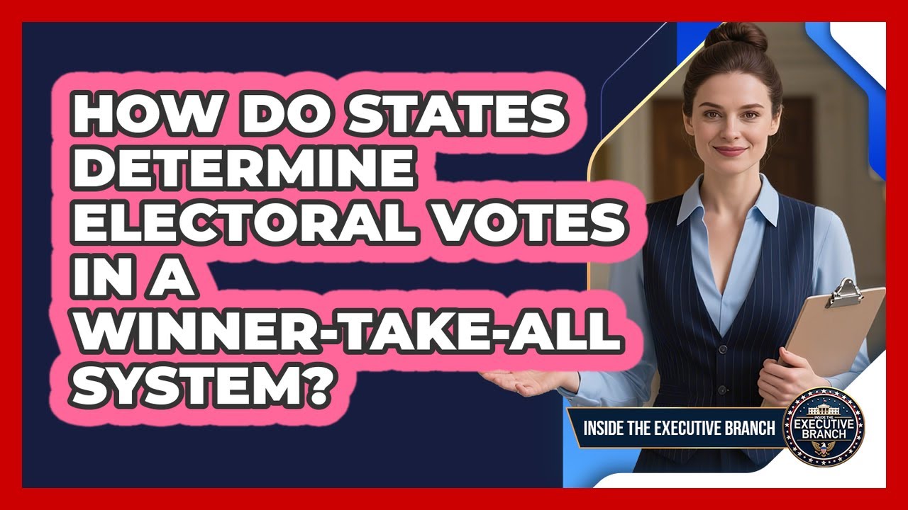 How Do States Determine Electoral Votes In A Winner-Take-All System ...