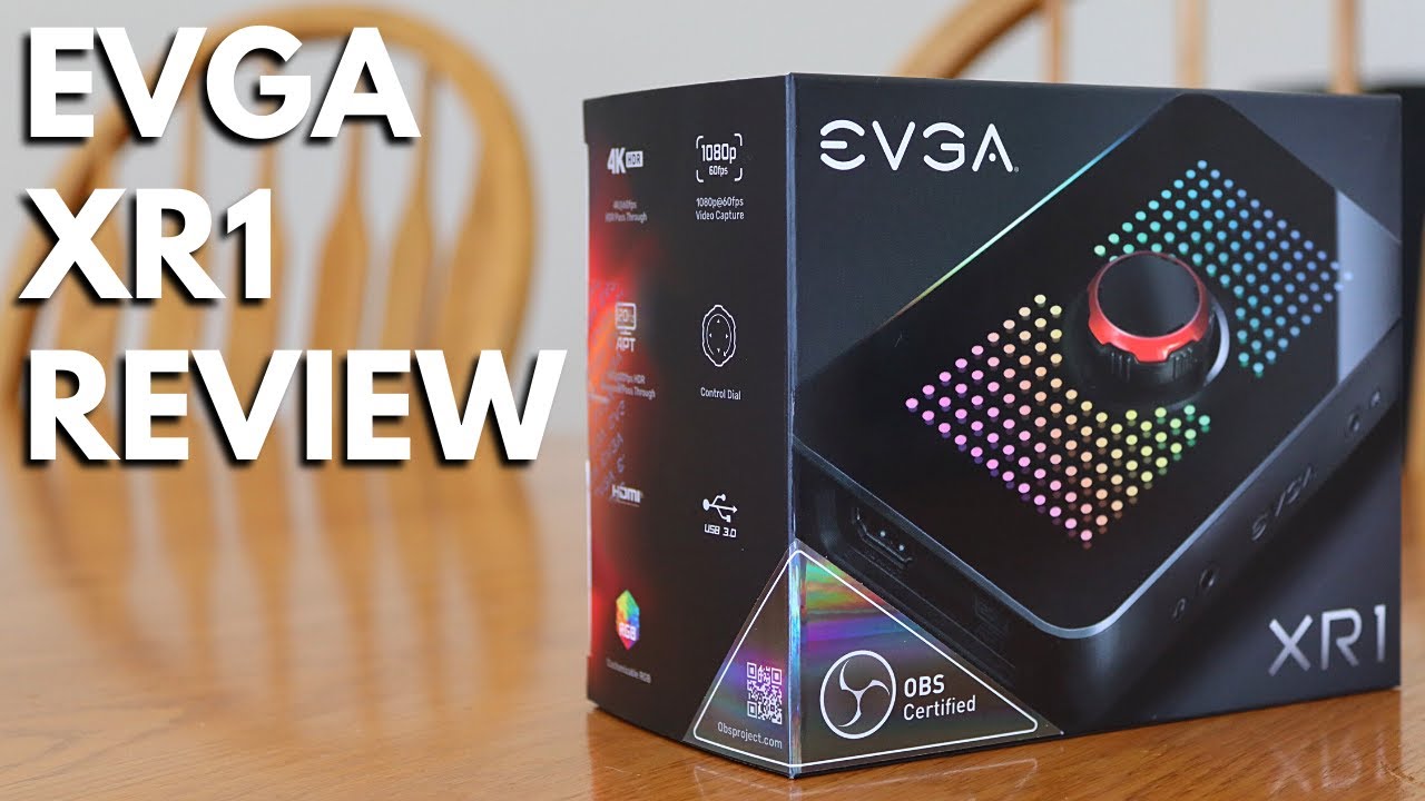 Capture Card Unboxing & Review - EVGA XR1 - YouTube