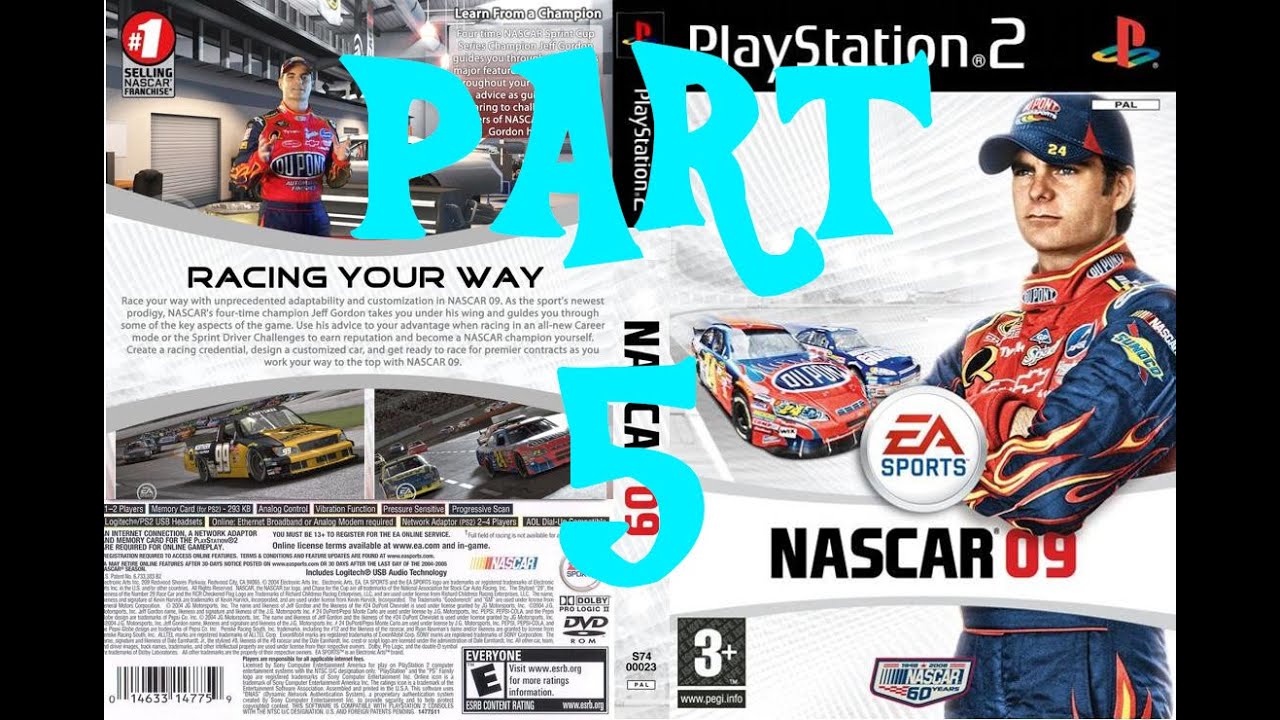 Nascar 09 (PS2) Career - End of Season 1 - YouTube