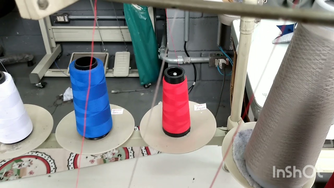 Como passar linha na interlock #interlok - YouTube