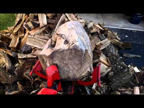 Barreto Log Splitter - YouTube