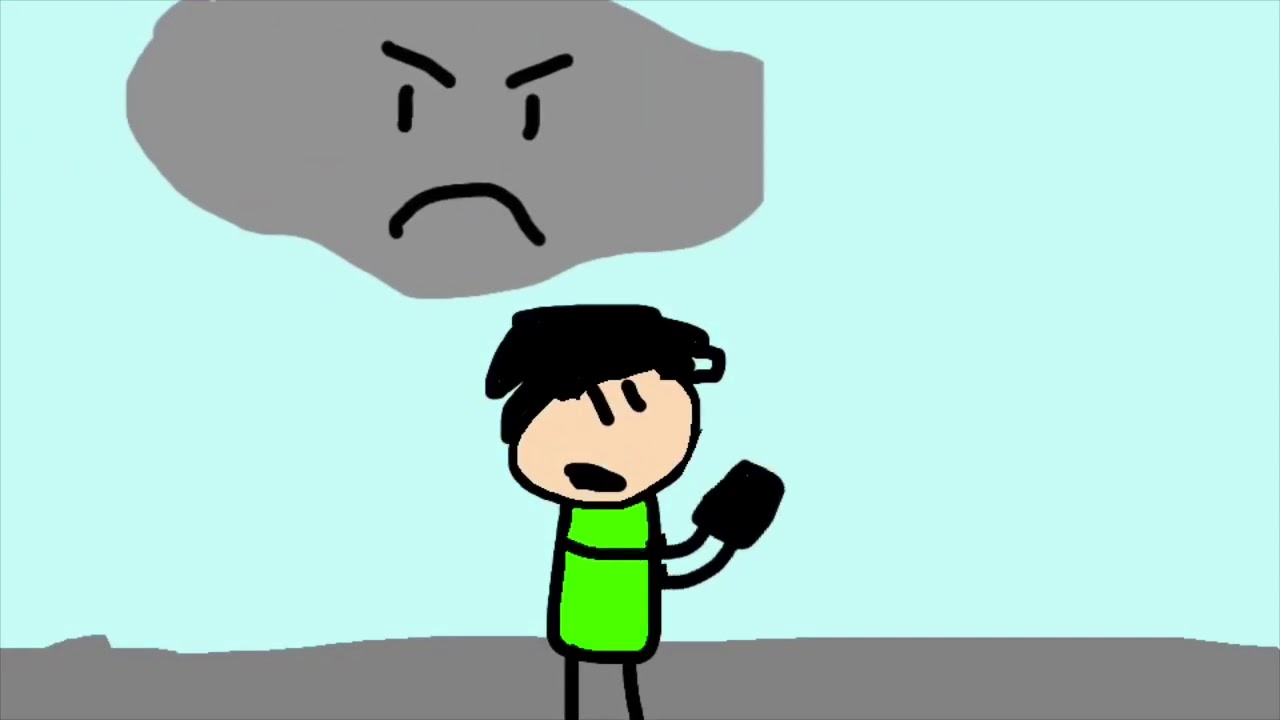 Grumpy cloud ruins Meme Warrior’s day - YouTube