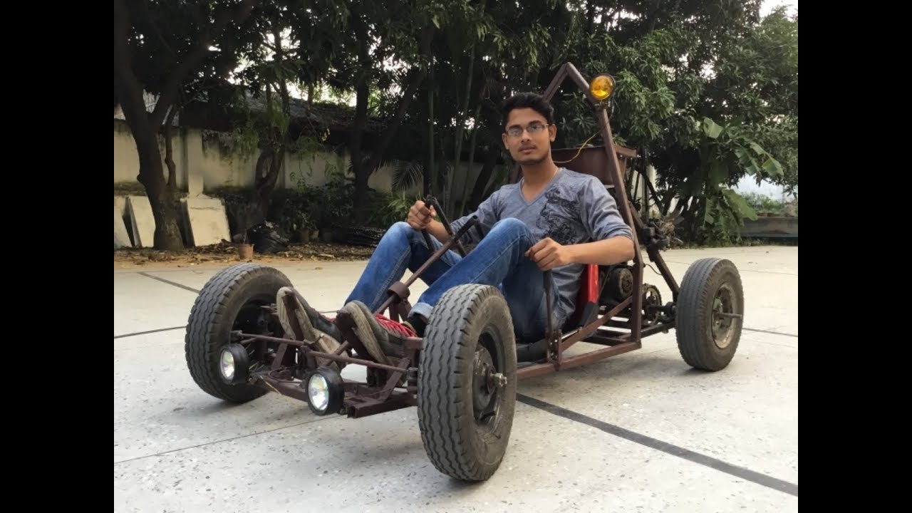 Go Kart suzuki 100cc bike engine.mp4 - YouTube