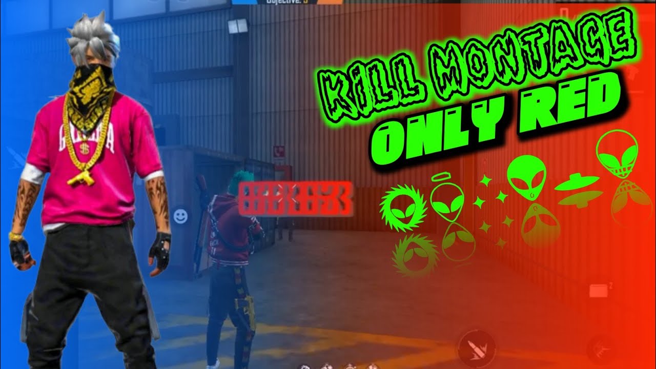 kill montage gameplay 😨😨 only red number 👽👽👽 - YouTube