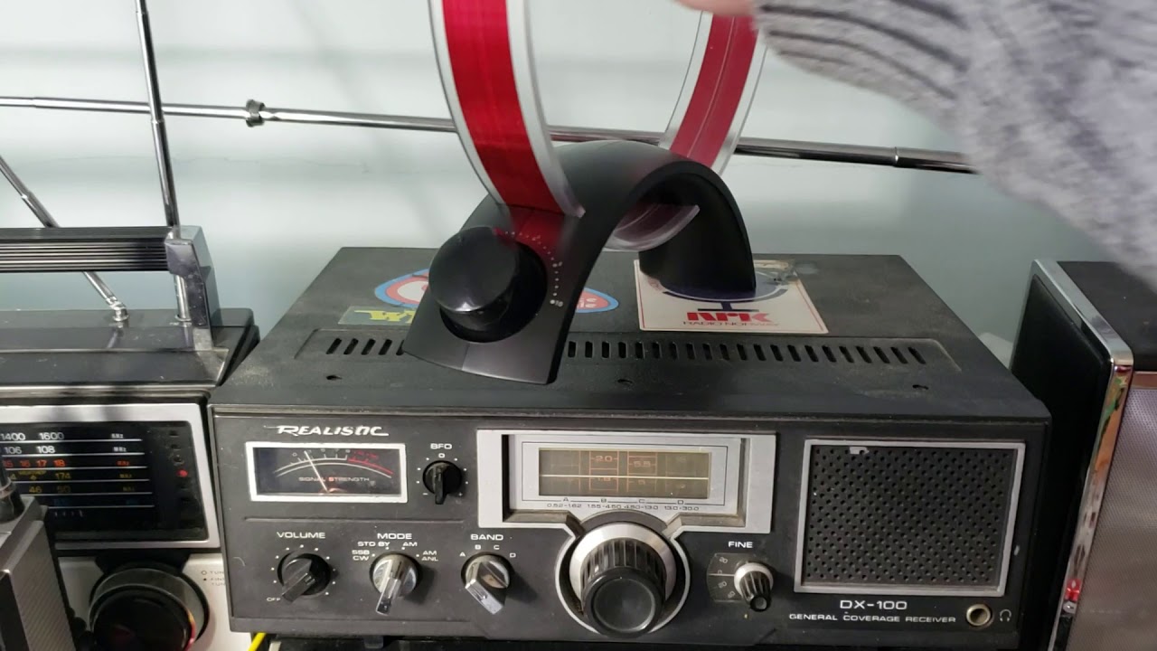 WVMT Vermont 620 kHz Realistic DX-100 with tecsun AN-200 mediumwave ...