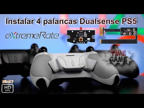 Instalar Extremerate Rise4 remap en mando Dualsense PS5 - YouTube