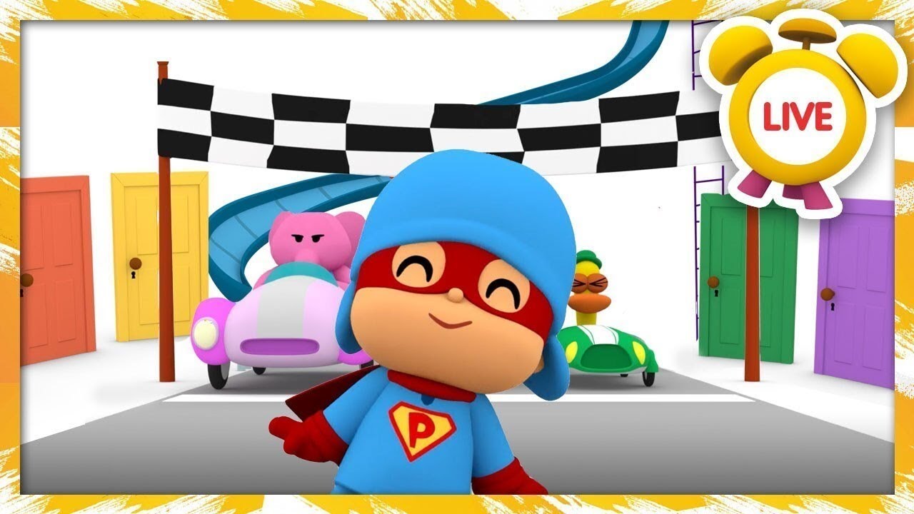 Racing Cars | CARTOONS and FUNNY VIDEOS for KIDS in ENGLISH | Pocoyo ...