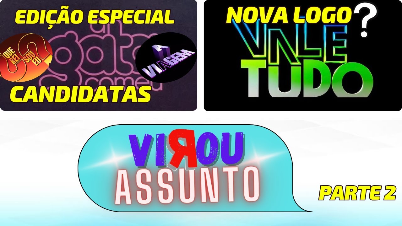 Novelas candidatas ao EDIÇÃO ESPECIAL 60 anos da Globo I NOVA Logo de ...