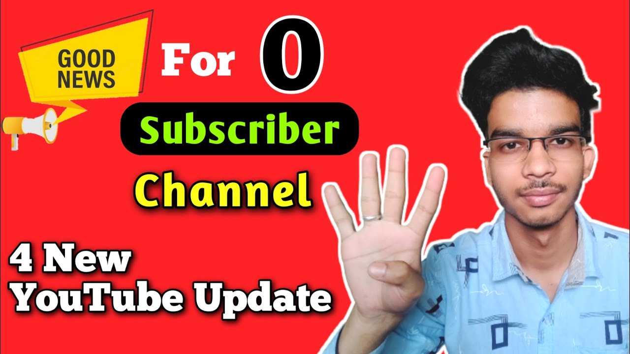 Youtube New Update | Good News For New YouTuber | Techy Animation ...