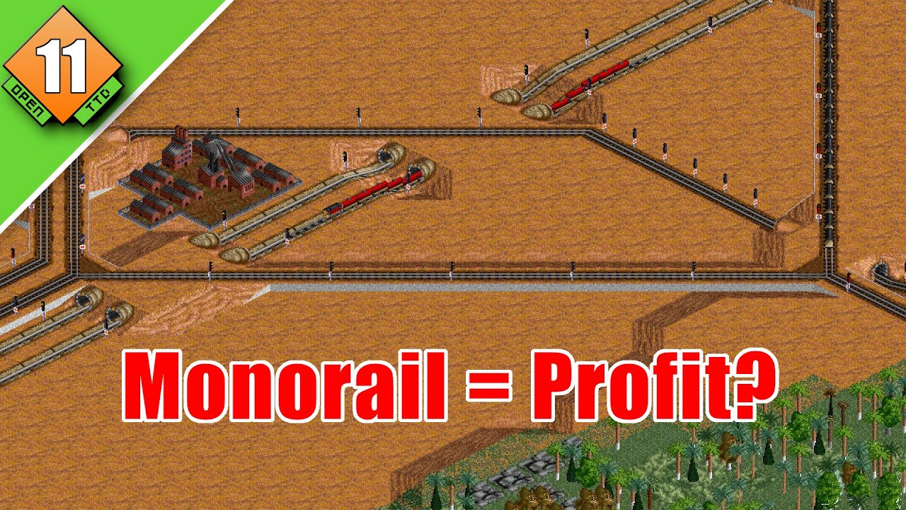 More Monorail - 🚂 OpenTTD Let's Play S11 🌟 E18 - YouTube