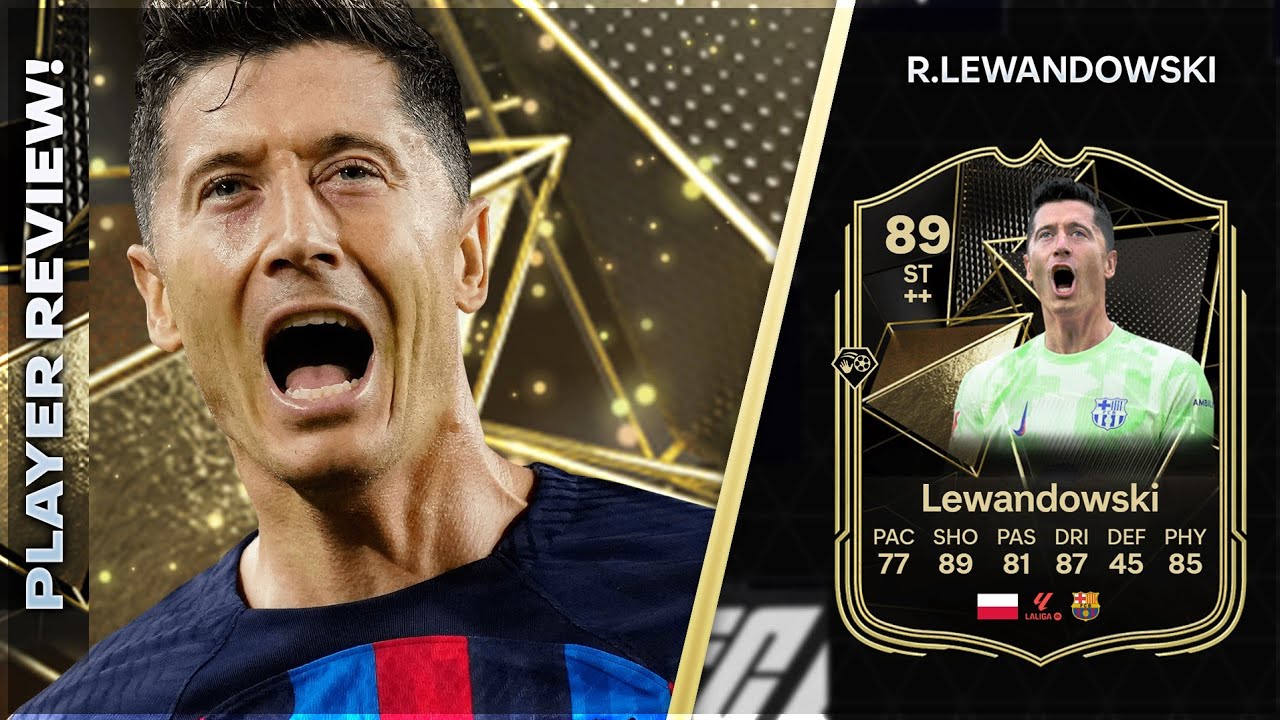 GOAL MACHINE!!!!! 89 RATED INFORM ROBERT LEWANDOWSKI PLAYER REVIEW - EA ...