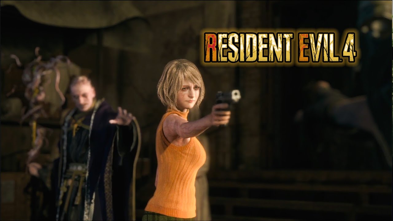 Ashley On Demon Time - Resident Evil 4 Remake Part #13 - YouTube