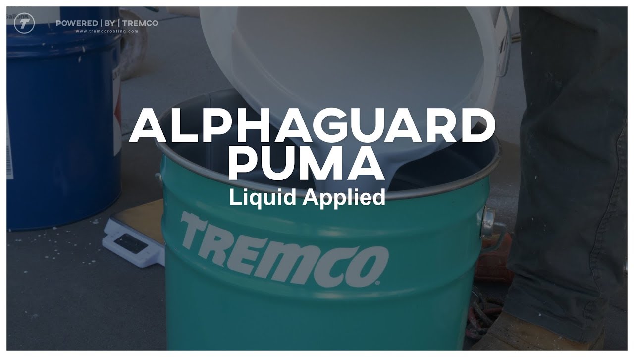 How to roofing - AlphaGuard PUMA application - YouTube