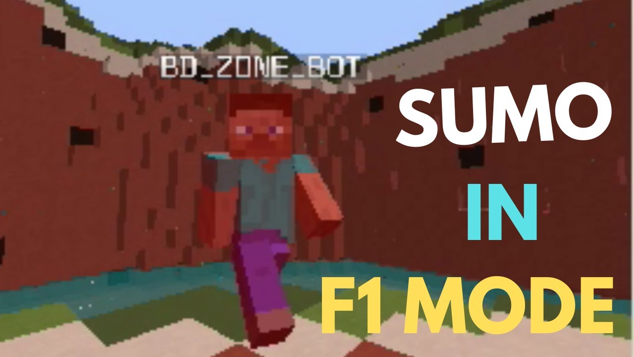 How Many Sumo Duels Can I Win in F1 Mode? Minecraft Sumo Gameplay - YouTube