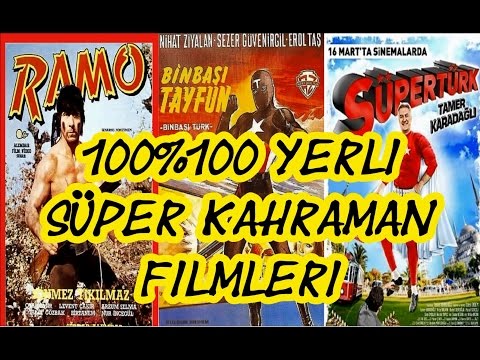 Yüzde Yüz Yerli Süper Kahraman Filmleri