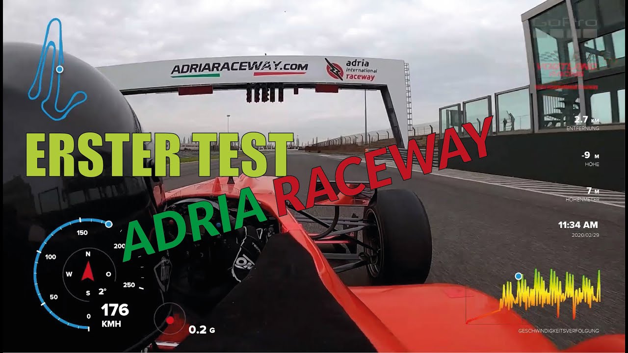 Test of Dallara F308 onboard Adria International Raceway Danny Luderer ...