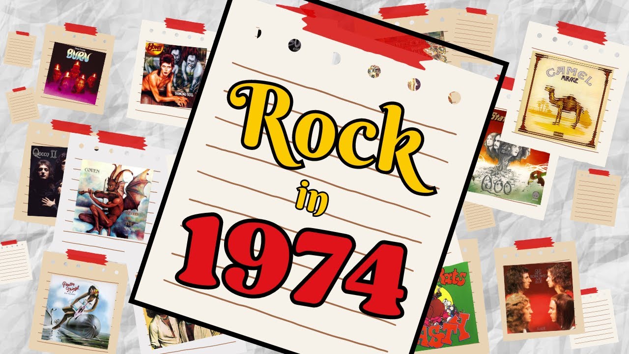 Rock In 1974 (Best Albuns/Summary/Facts/Greatest Hits - YouTube