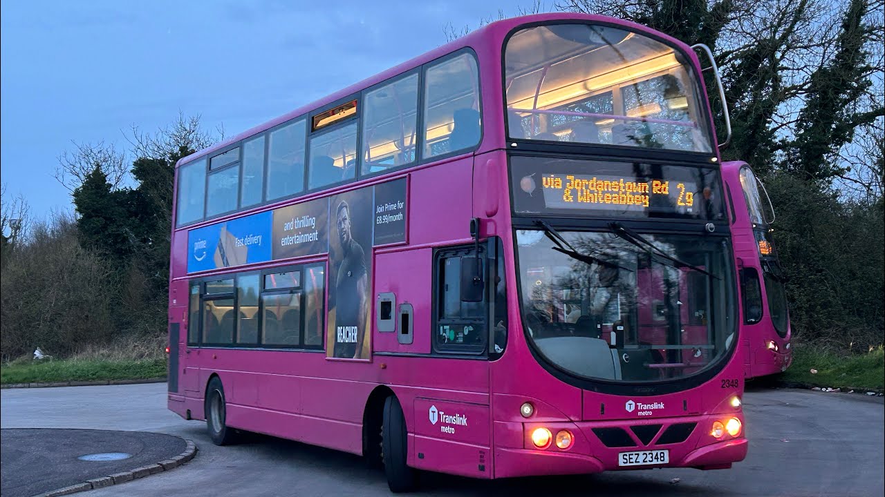 Translink Metro Volvo B9TL Gemini 1 2348 (Route 2g) - YouTube