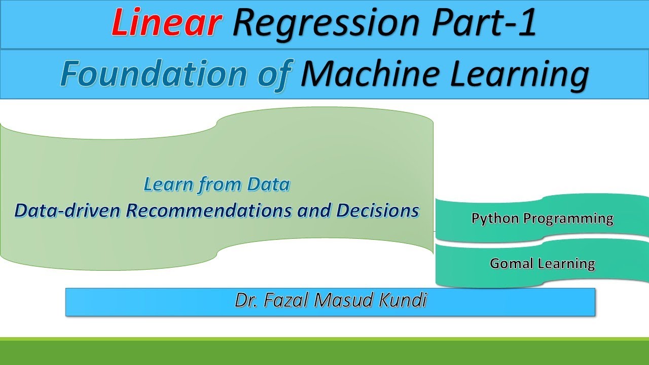 Linear Regression Part-1 - YouTube