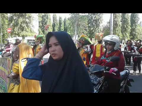 Drum Band SDN Ceweng di Kirab Bupati Cup 2018