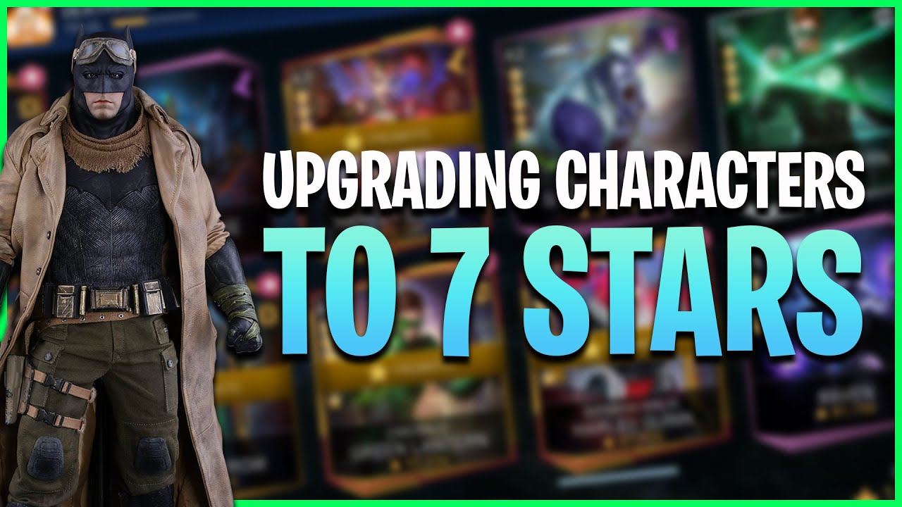 Injustice 2 Mobile | Upgrading Characters To 7 Stars | Character ...