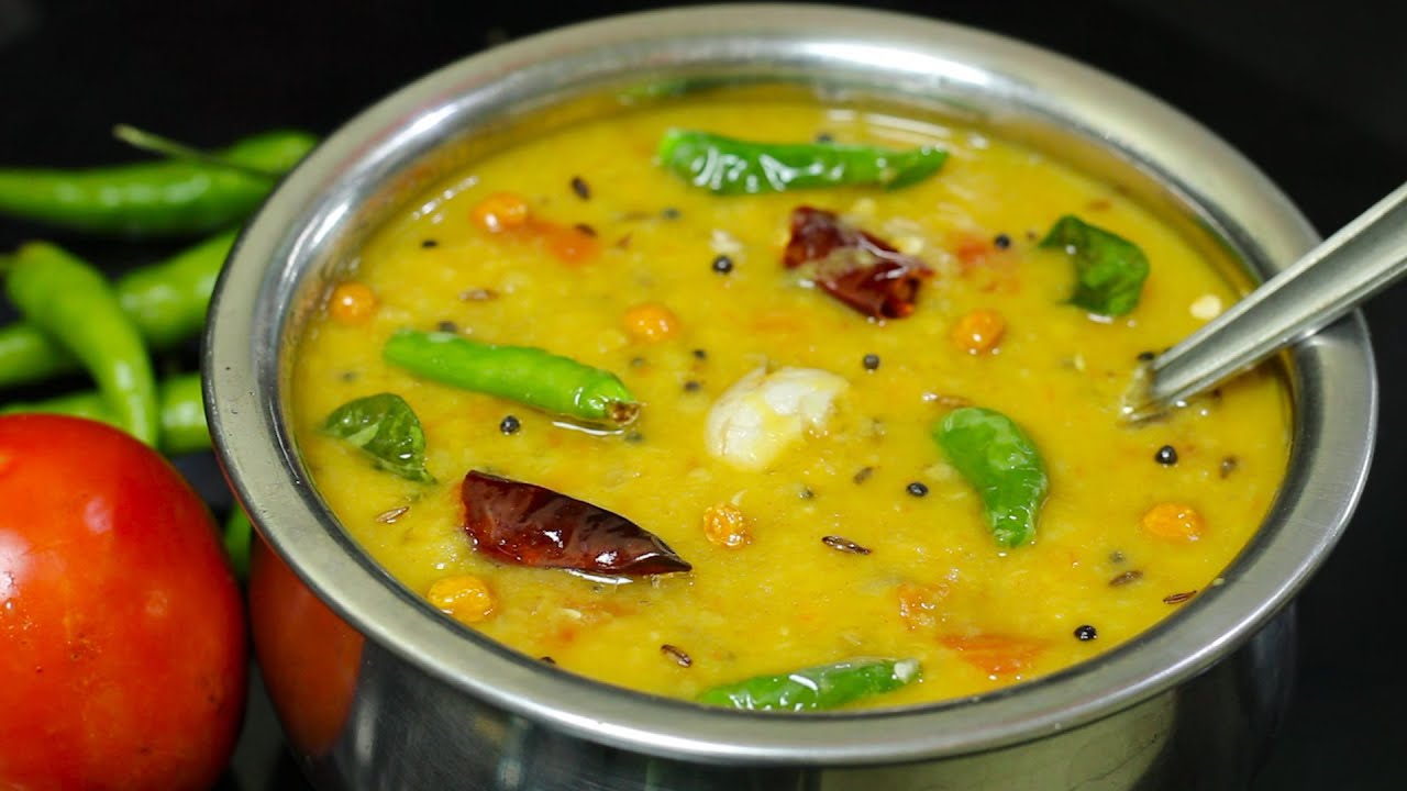 రాయలసీమ పచ్చిమిరపకాయ పప్పు రుచిగా ఇలా చేయండి రైస్ చపాతీలో సూపర్ గ ...