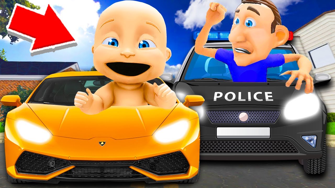 COPS CHASE ME IN 2400HP SUPER CAR! (Who's Your Daddy?) - YouTube