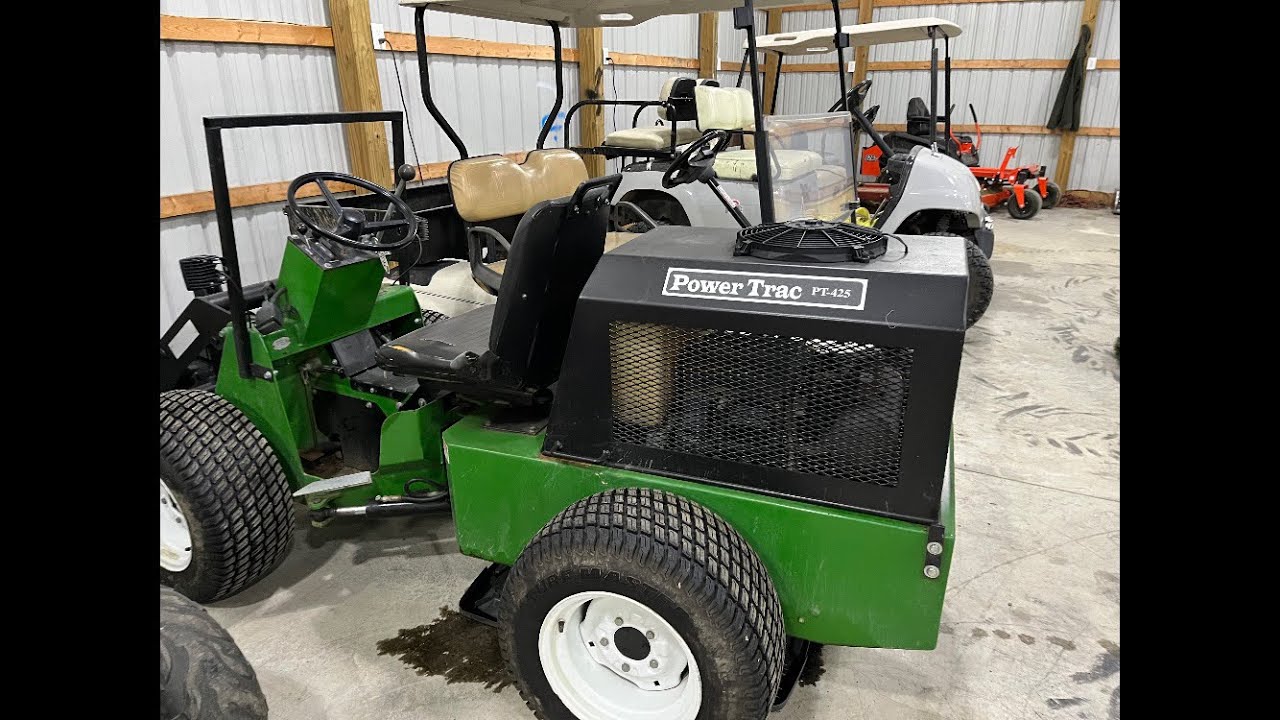Power Trac PT-425 - YouTube