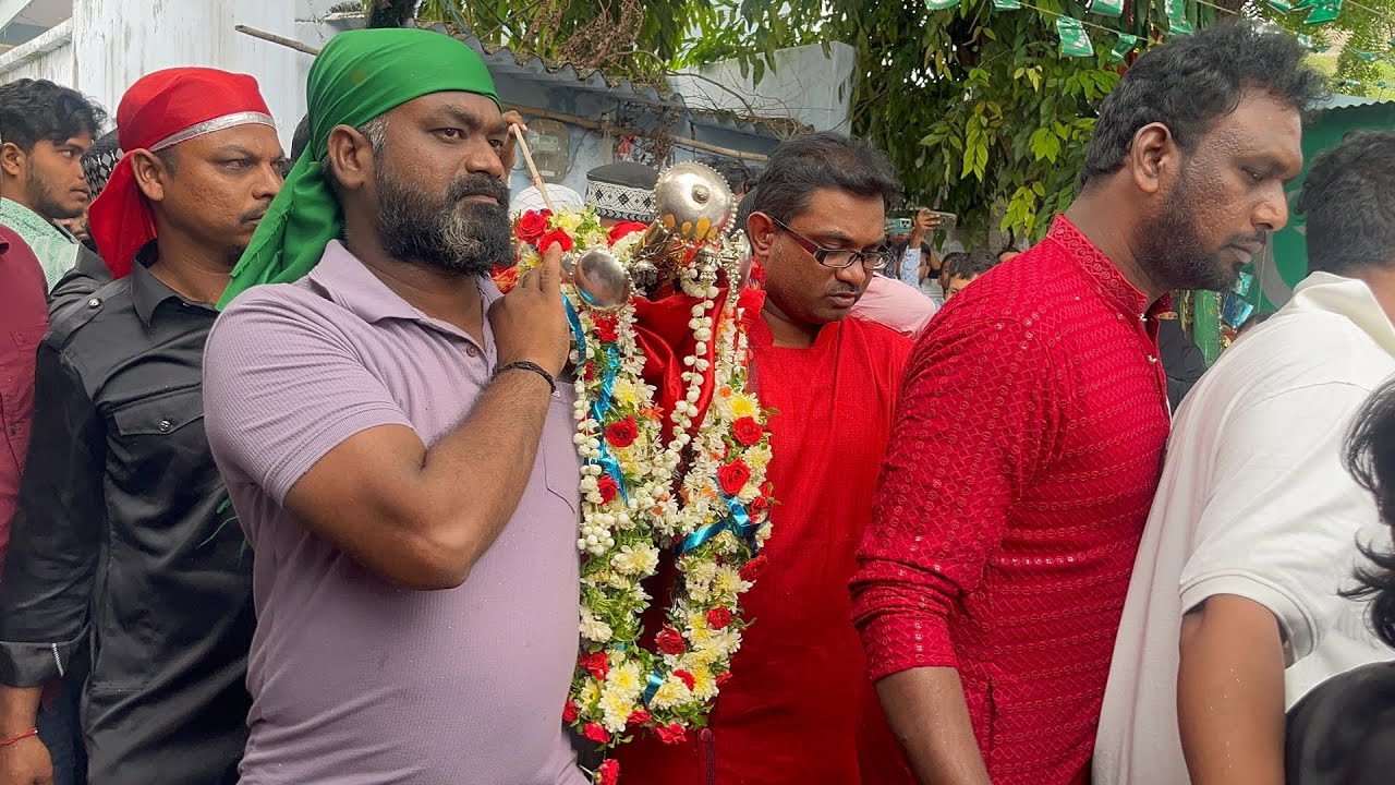 ☪️Bellampalli Muhharam 2025🌙🤲 ll Kannala Basthi KARBALA🌙 ll Gade ...