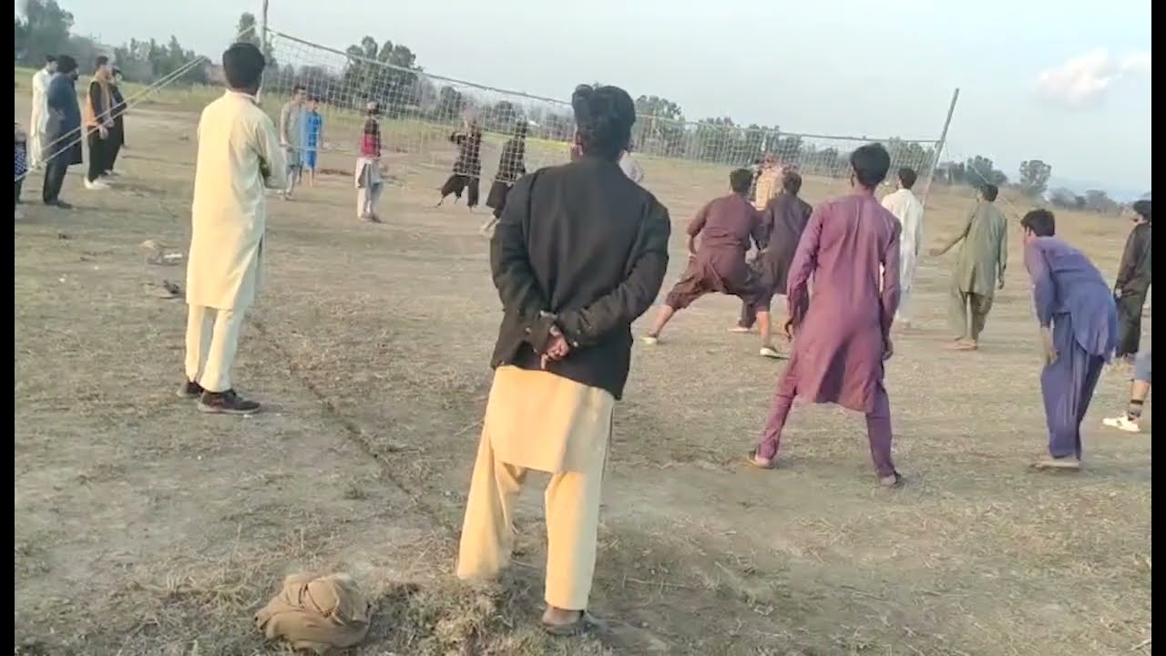 Wali ball Match | Mery Village man Wali ball ka Match | Sherazi vloggs ...