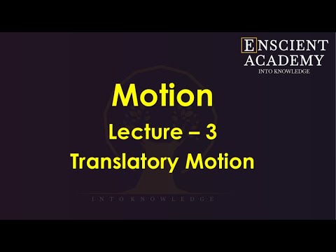 Physics Chapter 1, Class 9th, Translatory Motion, By Akhilesh Ravat ...