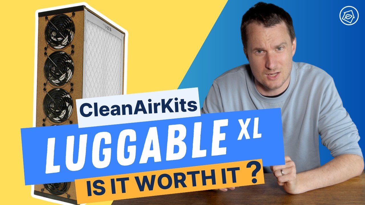 CleanAirKits Luggable XL Review - The QUIETEST Air Purifier I've Tested ...