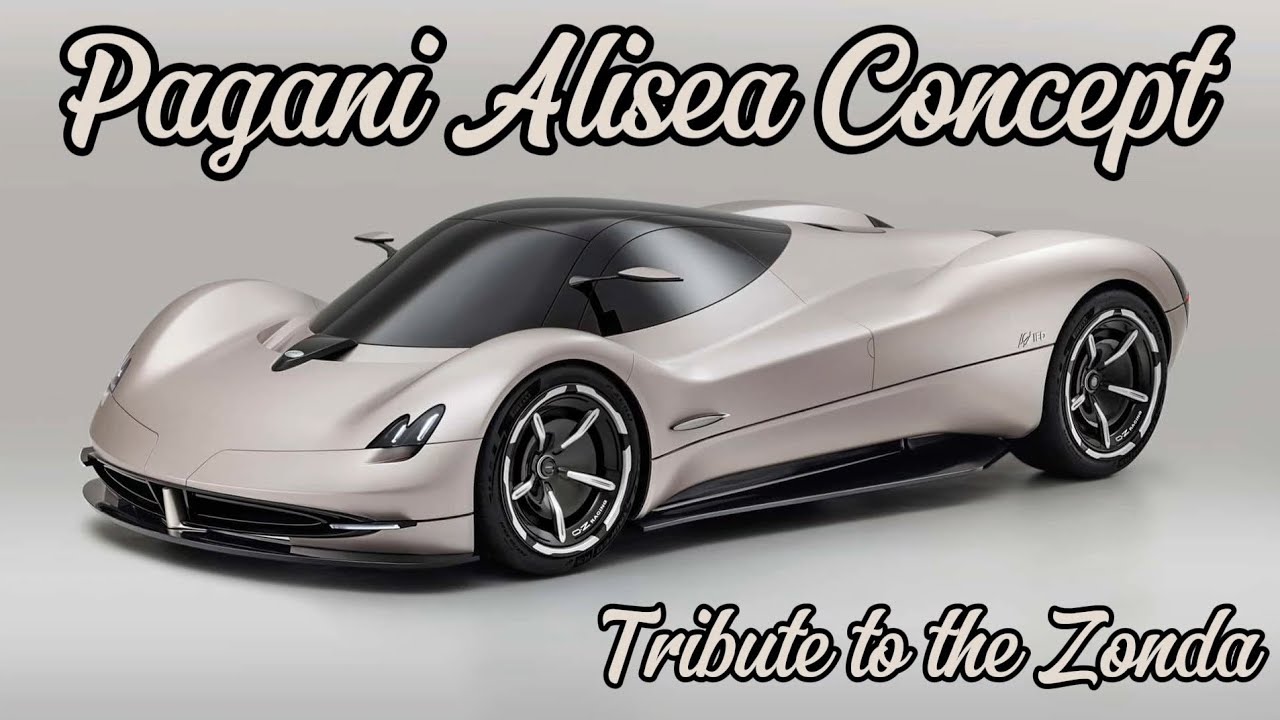 Pagani Alisea Concept - This Beautiful Pagani Concept Is a Tribute to ...