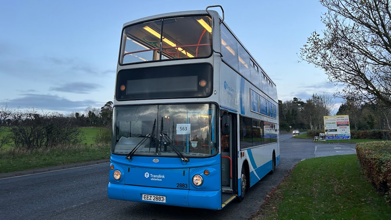 Translink Ulsterbus Volvo B7TL ALX400 2883 (Route: 563) - YouTube