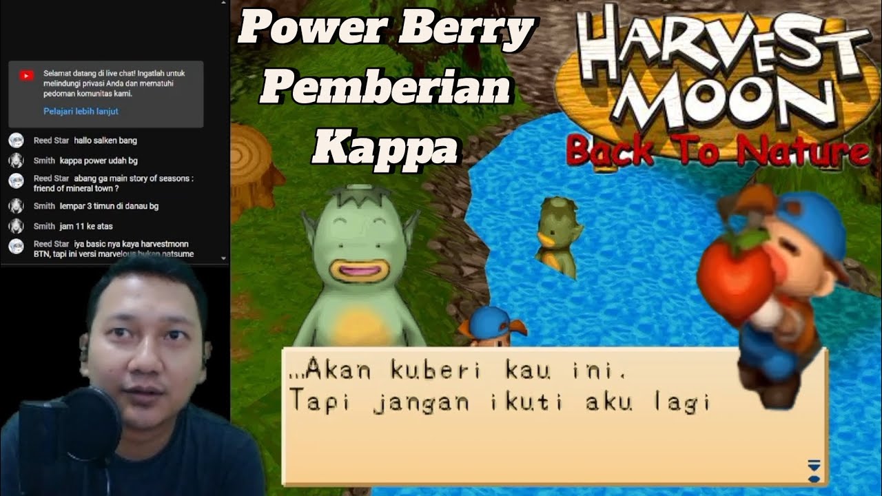 Episode 2 : Power Berry Pemberian Kappa - Harvest Moon Back To Nature ...