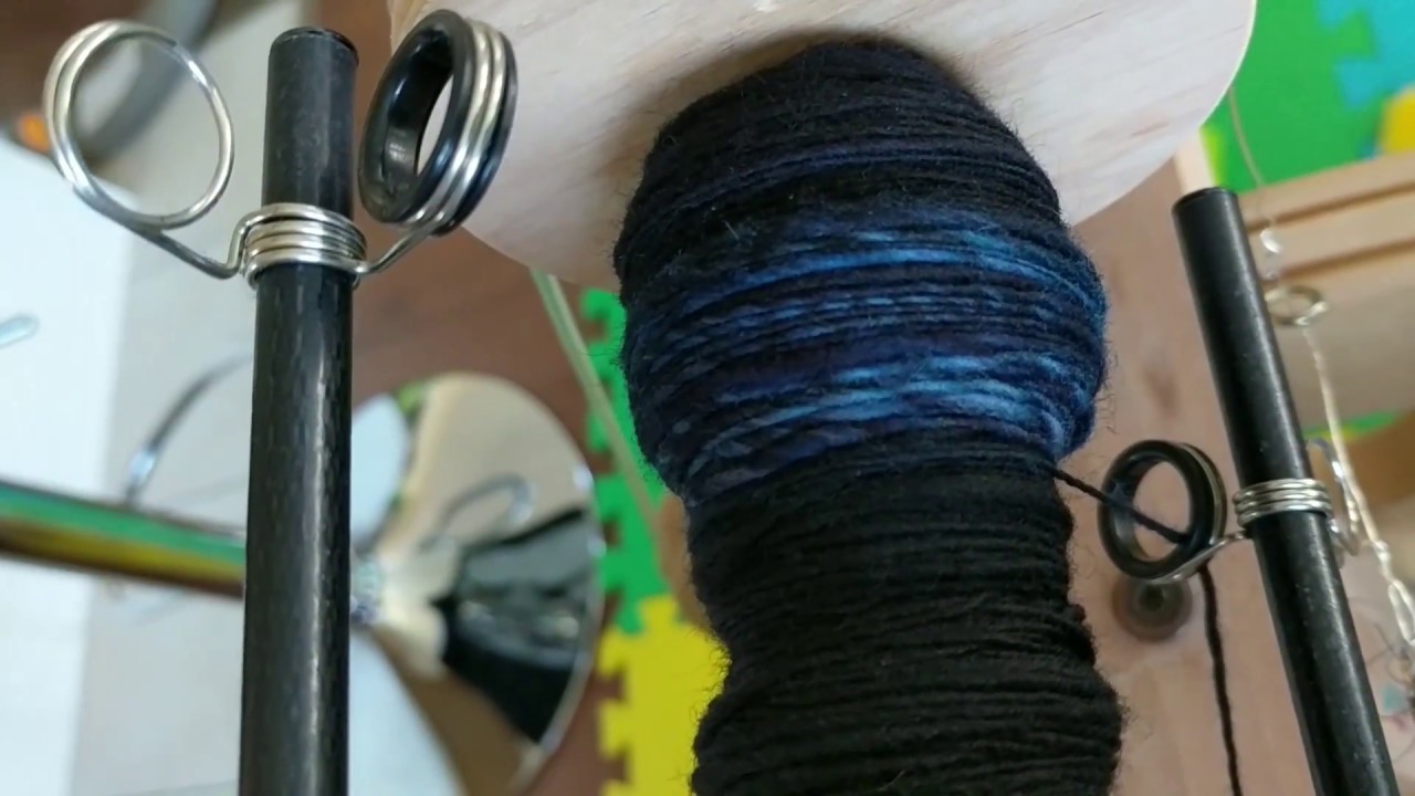 Yarn Lab Tour de Fleece 2017 Day 02-04: Singles Two Ways - YouTube