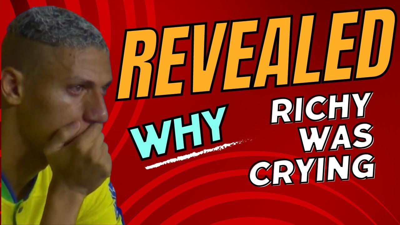 Richarlison Crying Brazil Interview - YouTube