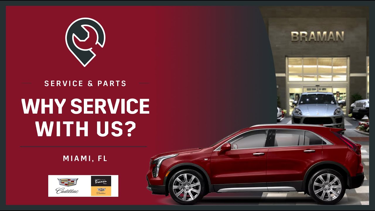 Cadillac Service Miami, FL // Braman Cadillac Service Department - YouTube