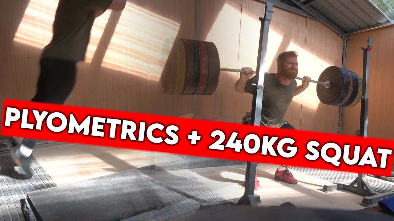 Beginner Plyometrics & Heavy Squats - YouTube