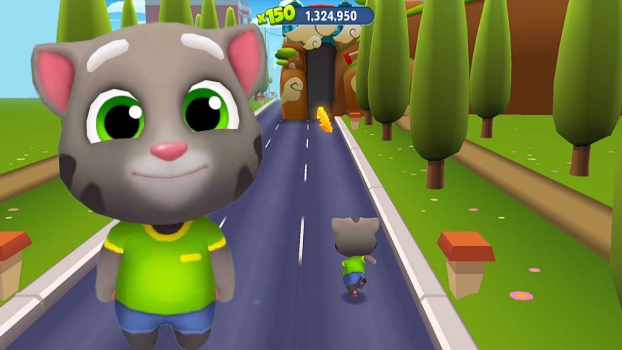 Talking Tom Gold Run - Unlocks all characters - Flying World Full ...