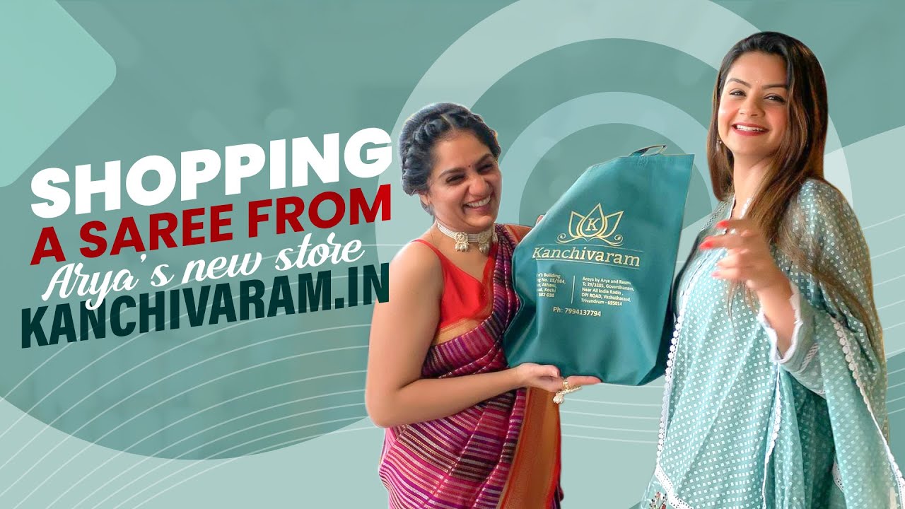 Shopping a Saree from Arya’s new store Kanchivaram.in | Gift for a ...