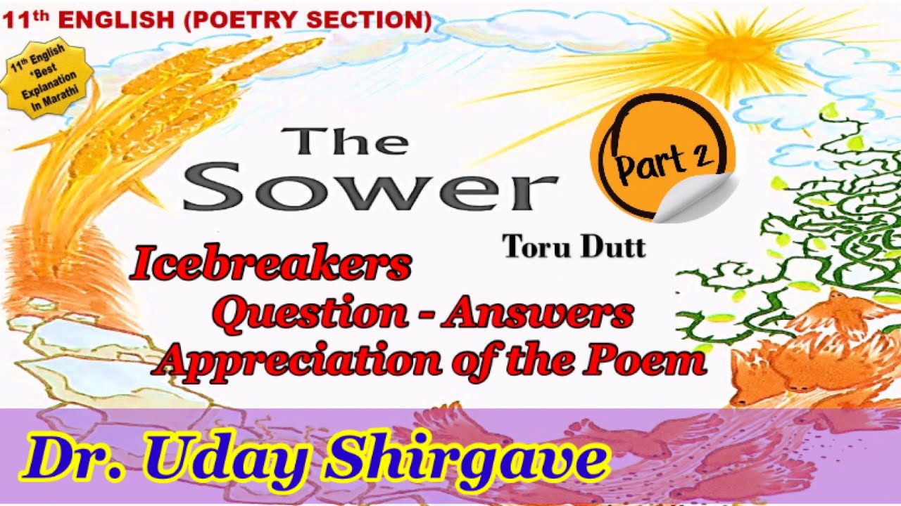 2.2 The Sower - Icebreakers , Brainstorming and Appreciation - YouTube