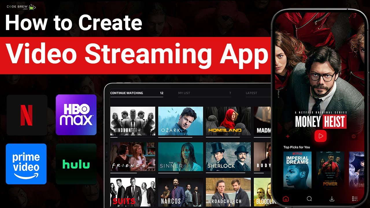 How to Create a Video Streaming App like Netflix | How to Build a Video ...
