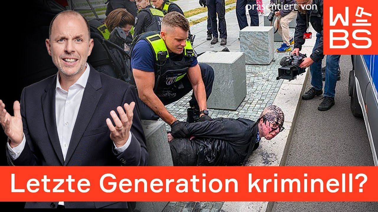 Polizei-Razzia bei Klimaklebern: Letzte Generation = Kriminelle ...