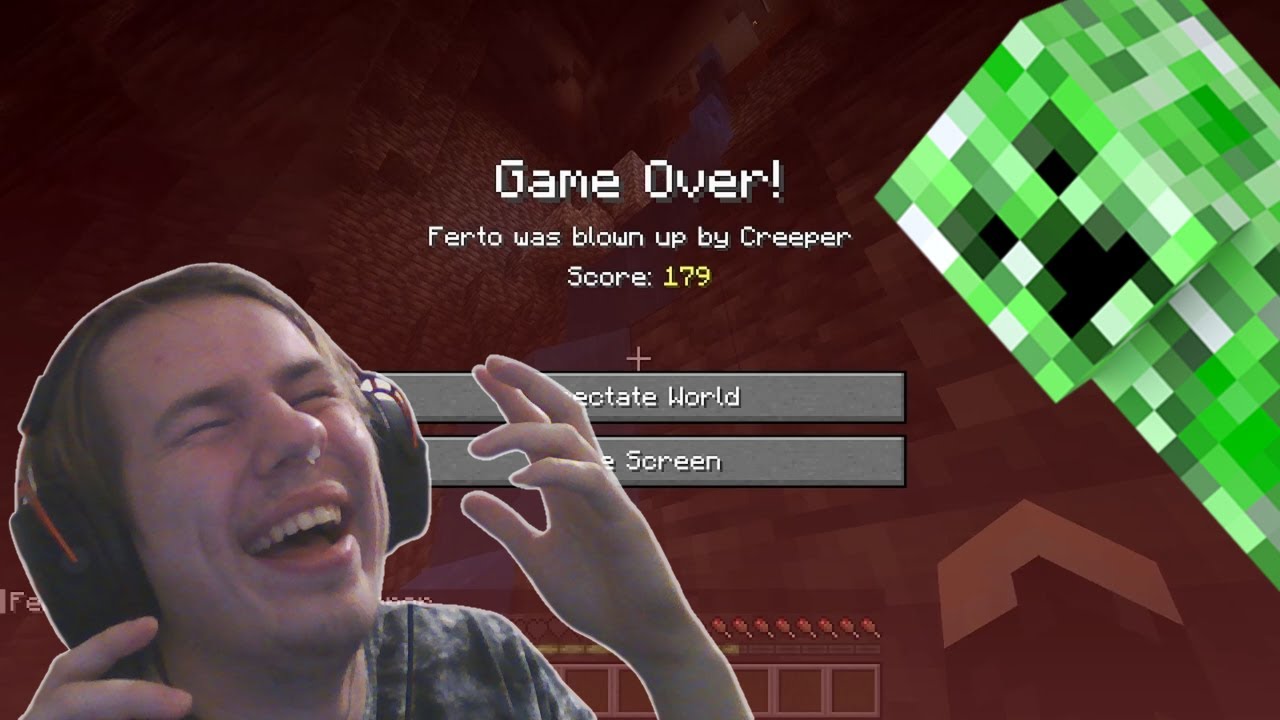 Minecraft Hardcore Death Compilation - YouTube