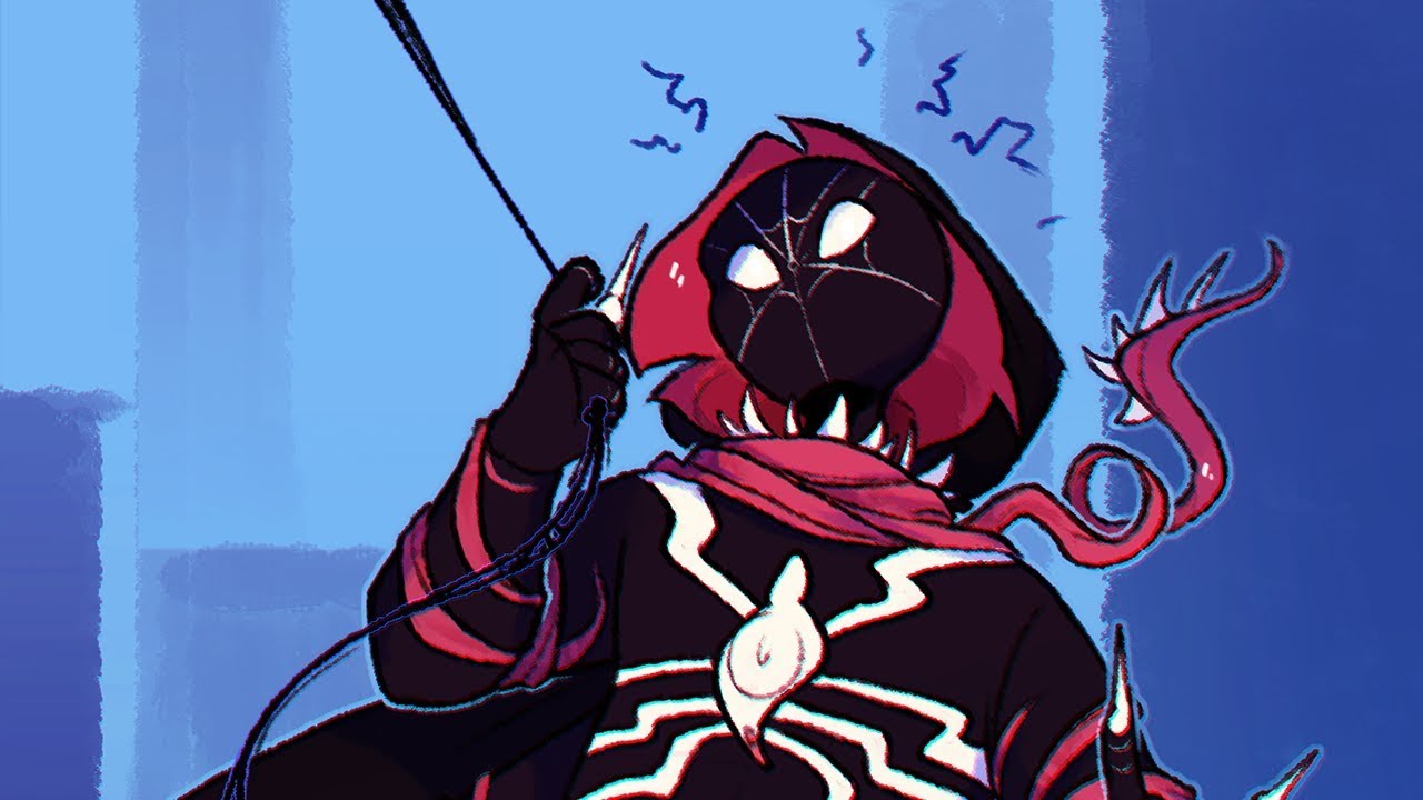 Spider-man Speedpaint - Venom Spidersona - YouTube